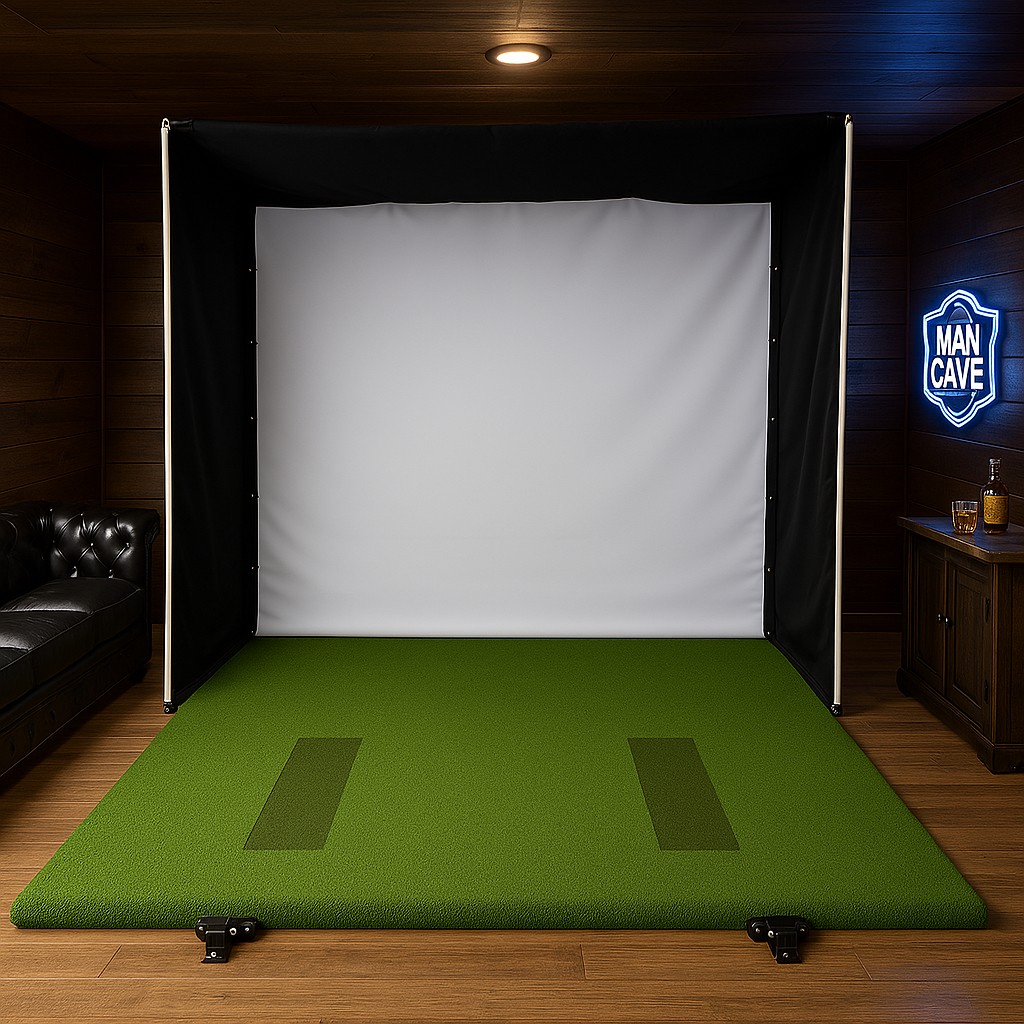 Hideaway Golf Simulators | Indoor Golf Simulators for Canadian Homes